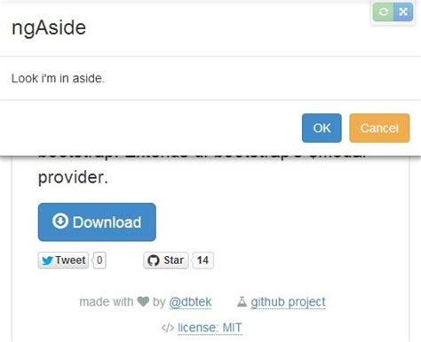 Off Canvas Side Menu With Angular Ui Bootstrap Angular Aside Angular Script
