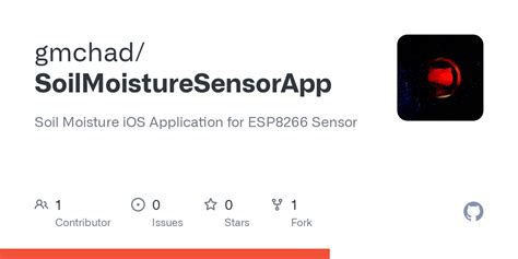 GitHub Gmchad SoilMoistureSensorApp Soil Moisture IOS Application For ESP Sensor