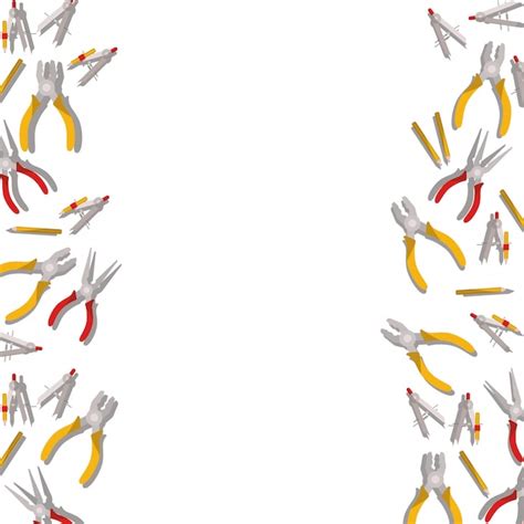 Premium Vector Construction Tools Pattern Isolated Icon