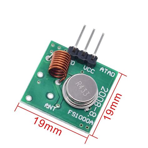 Módulo RF Transmissor e Receptor 433MHZ AM Loja da Robótica componentes eletrônicos peças