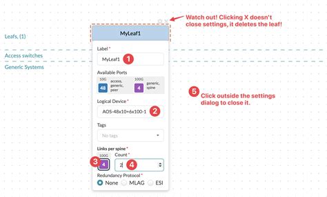 Create Rack Type In Designer Apstra 51 Juniper Networks