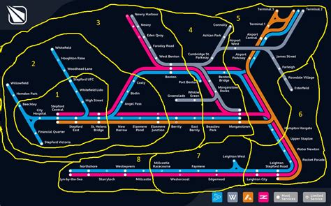 Scr Payment Zones Map R Stepfordcountyrailway