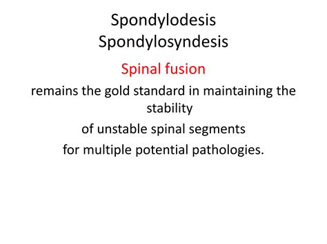 Fusion With Open Or Minimally Invasive Techniques In Degenerative