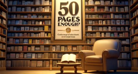 Are 50 Pages Really The Minimum Pages For A Book