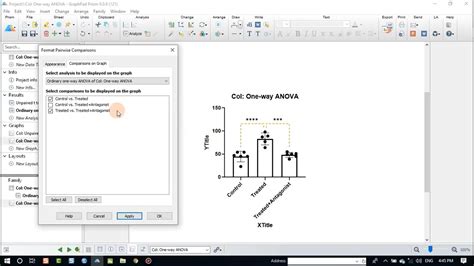 Asterisk Pairwise Comparisons With Graphpad Prism Youtube