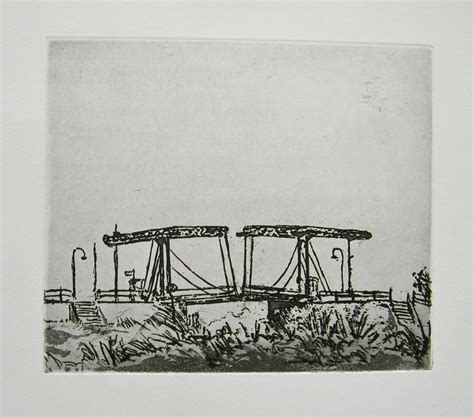 Dick Van Luijn Suiker Ets Ophaalbrug Verkocht Kunstveiling Nl