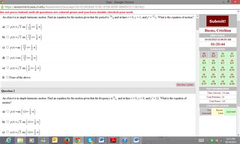 Solved Do Not Press Submit Until All Questions Are Colored Chegg