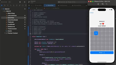 Make An Ios App Swiftui Game Match 2 With Help Chatgpt Tutorial For Beginners Part 4 Youtube