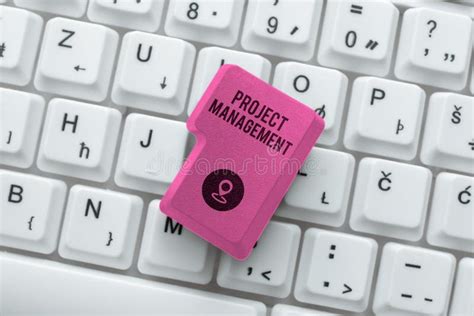 Text Sign Showing Project Managementapplication Process Skills To