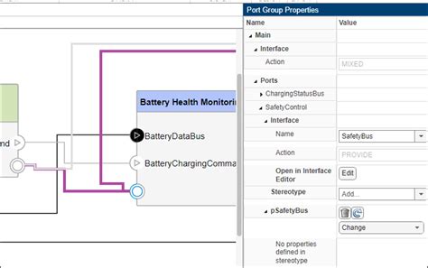 Group Ports In Component Diagram Views Matlab And Simulink Mathworks