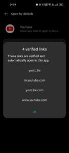 How To Fix YouTube Links Not Opening In App 5 Methods