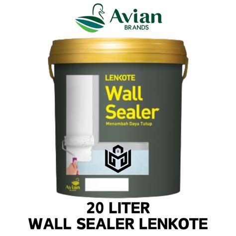 Cat Dasar Tembok Lenkote Wall Sealer Kemasan Liter AVIAN BRANDS Lazada Indonesia