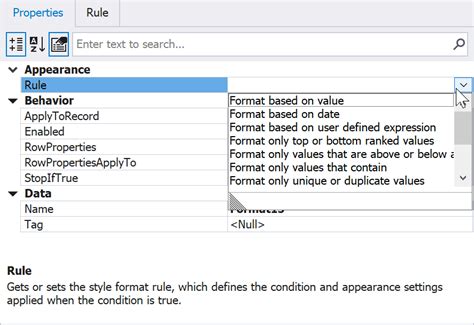 Conditional Formatting WinForms Controls DevExpress Documentation