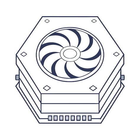 Premium Vector Computer Hardware Components Parts And Devices