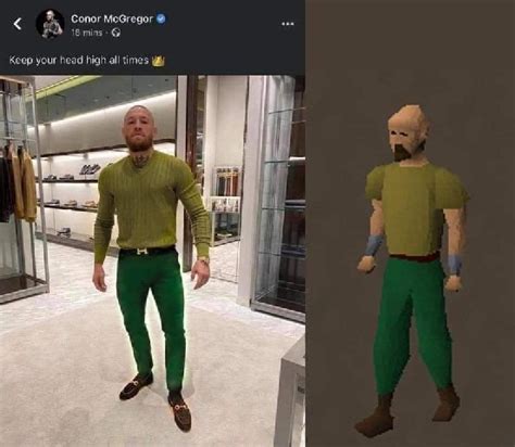 Connor Mcgregor Looking Just Like Every Bot In Osrs Xd R 2007scape