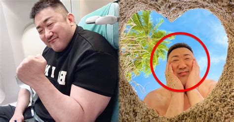 너 묻힌 거야 마동석 변경된 네이버 프로필 사진 화제 직접 바꿨냐 물어보니