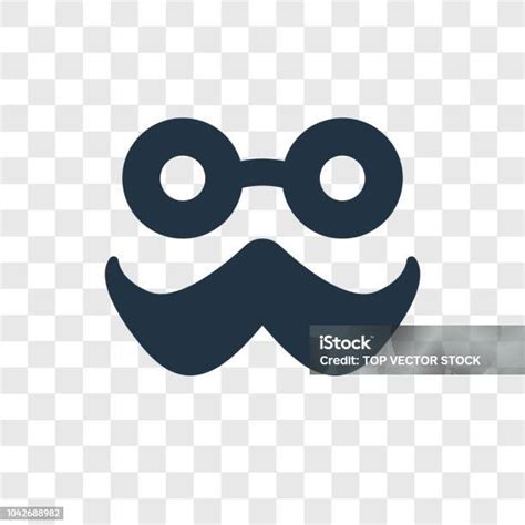 투명 한 배경 콧수염 투명도 로고 디자인에 고립 된 콧수염 벡터 아이콘 남자에 대한 스톡 벡터 아트 및 기타 이미지 남자