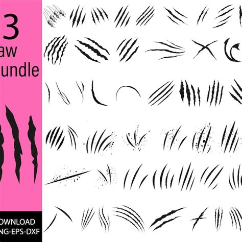 Cat Scratch Marks Svg Etsy Cat Scratch Marks Svg Etsy