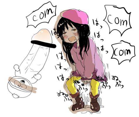 Eric Cartman Wendy Testaburger South Park 1girl Bar Censor Black