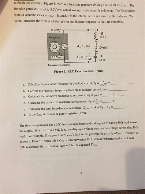 solved in the below circuit in figure 6 there is a function