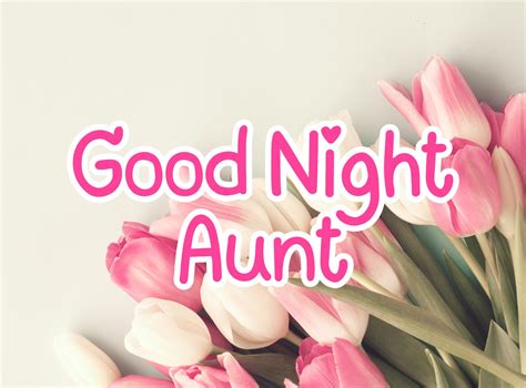 Lovely Good Night Wishes And Messages For Aunt