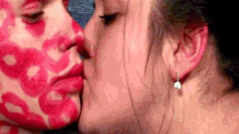 Non Stop Lipstick Kisses Avi 1280720 Hd Appetizing Crumpet