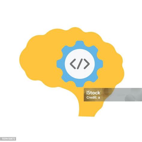 Ikon Coding Mind Desain Elemen Kreatif Dari Koleksi Ikon Programmer