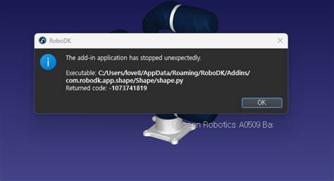 shape function error