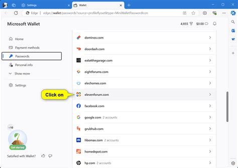 View Saved Passwords In Microsoft Edge Windows 11 Forum