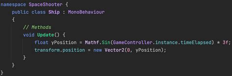Unity Tutorials VG1 Quest 5 Space Shooter PT1