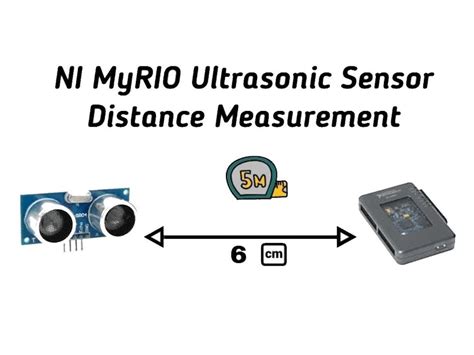 Ni Labview Myrio Ultrasonic Sensor Distance Measurement