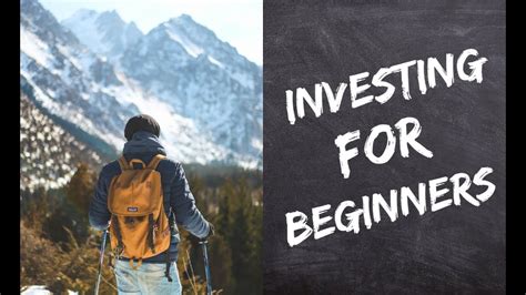 investing for beginners 2022 youtube