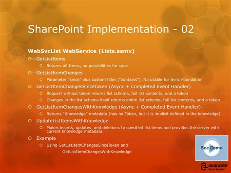 ppt the microsoft sync framework and sharepoint 2010 powerpoint