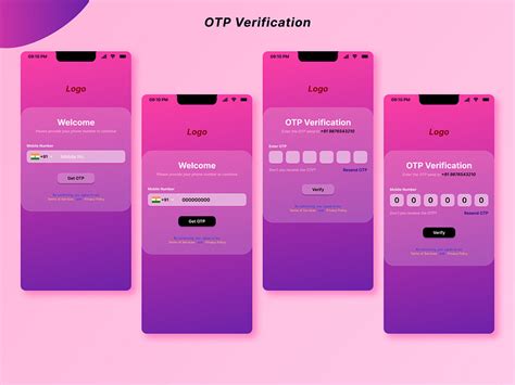 Otp Verification By Naveen Goutam On Dribbble