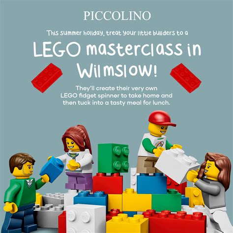 Lego Building Masterclass And Lunch Piccolino