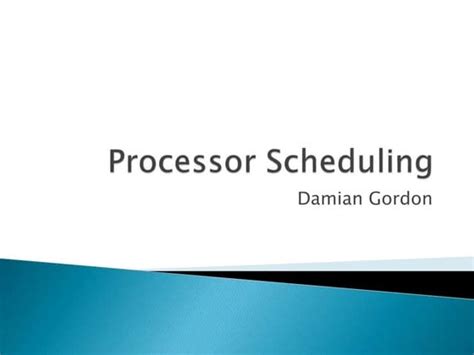 Shortest Job First Scheduling Sjf Pptx Computing Technology And Computing