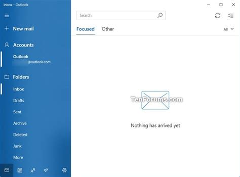 Windows 10 Inbox Email App Bapsell