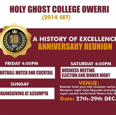 The Superstars 14 Club Of Holy Ghost College Owerri Owerri