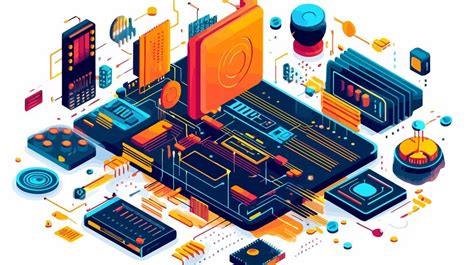 Isometric Quantum Computing And Supercomputing Technology Premium Ai Generated Vector