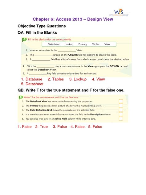 Access Design View Pdf Menu Computing Computer Data