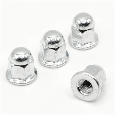 Retainer Nutsscrews For Volvo 968458 License Plates Set Of 4 Silver