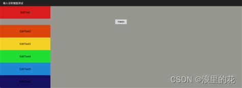 Androidwindowsoftinputmode。 Activity 的主窗口与包含屏幕软键盘的窗口之间的交互方式。adjust相关演示