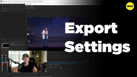 export settings mxu