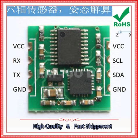 Free Shipping 1pcs Serial 6 Axis Accelerometer Gyroscope Mpu6050