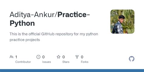 GitHub Aditya Ankur Practice Python This Is The Official GitHub