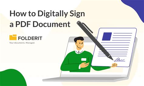 how to digitally sign a pdf document document management system folderit