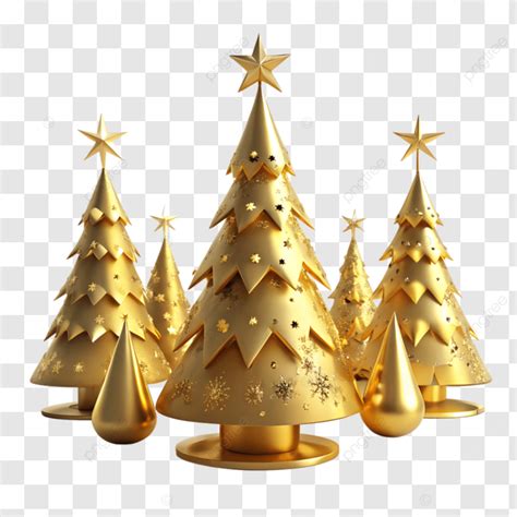 황금 크리스마스 트리 장식 클립 아트 3d 렌더링 황금 크리스마스 트리 크리스마스 트리 장식 황금 크리스마스 장식품 Png 일러스트 및 이미지 에 대한 무료 다운로드
