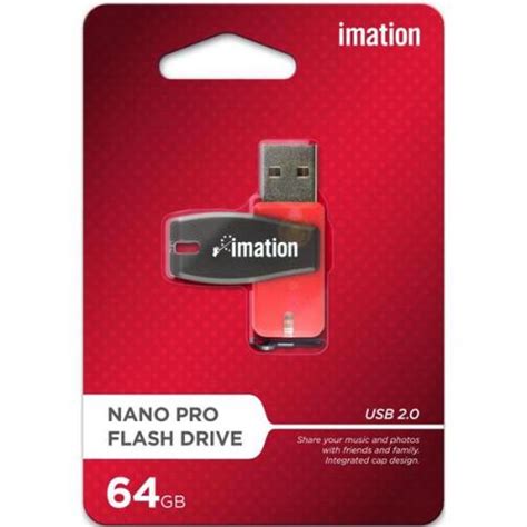Imation Nano Pro 64GB USB 2 0 Flash 102527 USB Memory Sticks