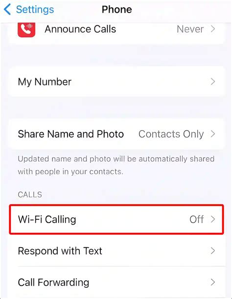 How To Enable Wi Fi Calling On Iphone And Android