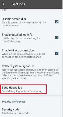 How Do I Send Debug Logs Splashtop Business Support